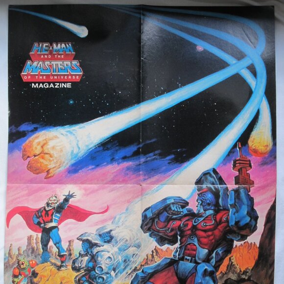 Art | 1985 16x22 Heman The Masters Of The Universe Promo Poster Never ...